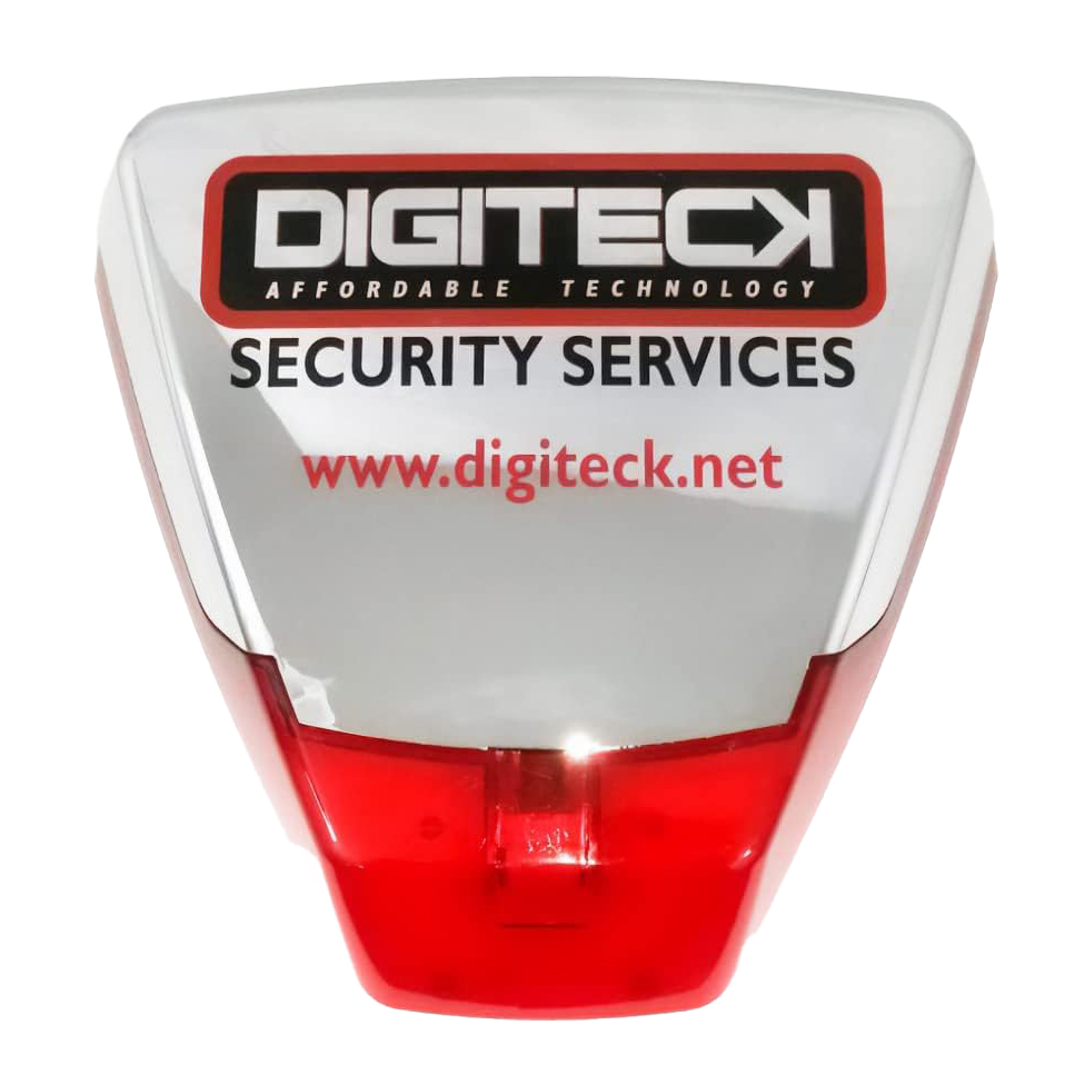 Digiteck DeltaBell-X Red Dummy Alarm Box