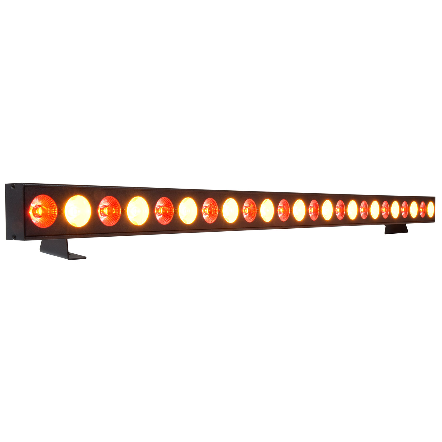 QTX 151.598UK LED Wall Bar | 24x3W RGB & Amber, DMX Control