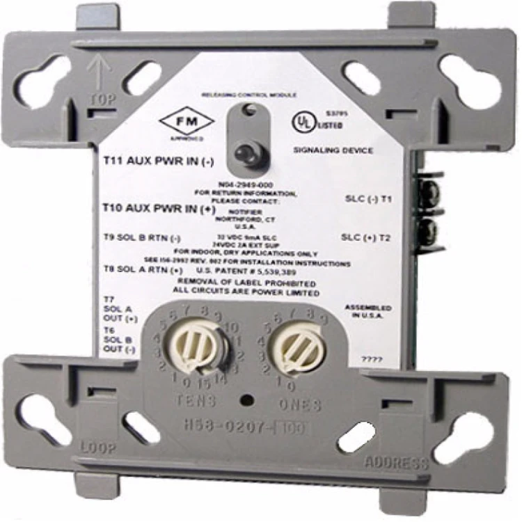 Notifier FCM-1-REL Solenoid Releasing Control Module