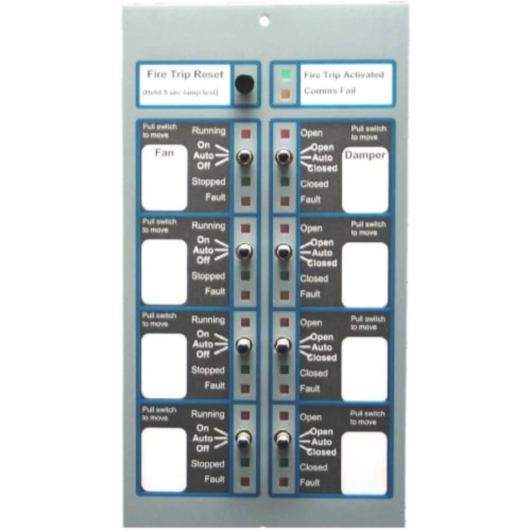 Notifier SCS-8L Smoke Control Lamp Driver – 8-Zone, LED