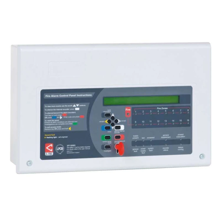 C-TEC XFP501E/X 1 Loop 16 Zone Addressable Fire Panel XP95 Discovery ...