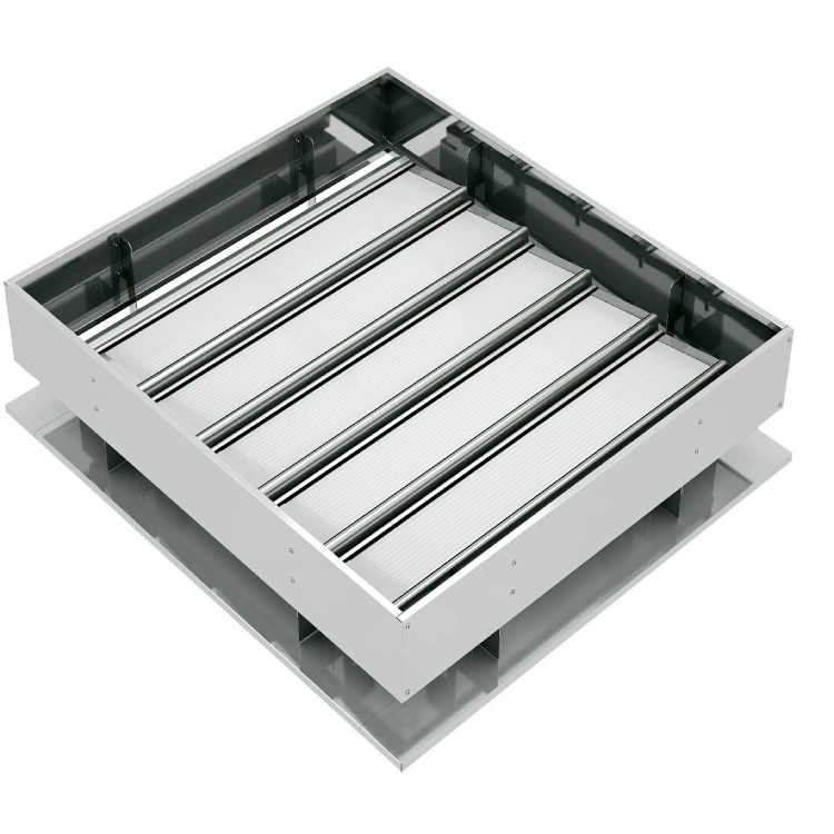 AOV Roof Louvre Smoke Vent 1186x1186mm by ADCB
