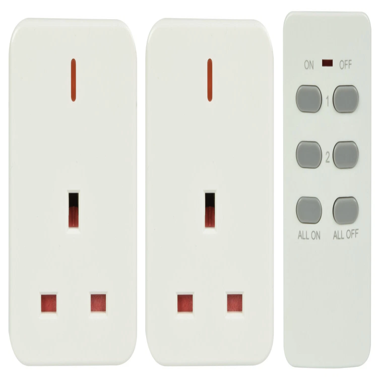 Mercury 350.117UK Remote Plug Kit – 2-Pack, Energy Saving