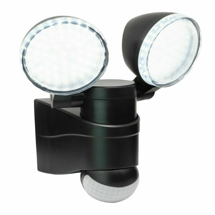 PowerMaster S8160 Twin PIR Security Light – 2x6W LED IP44