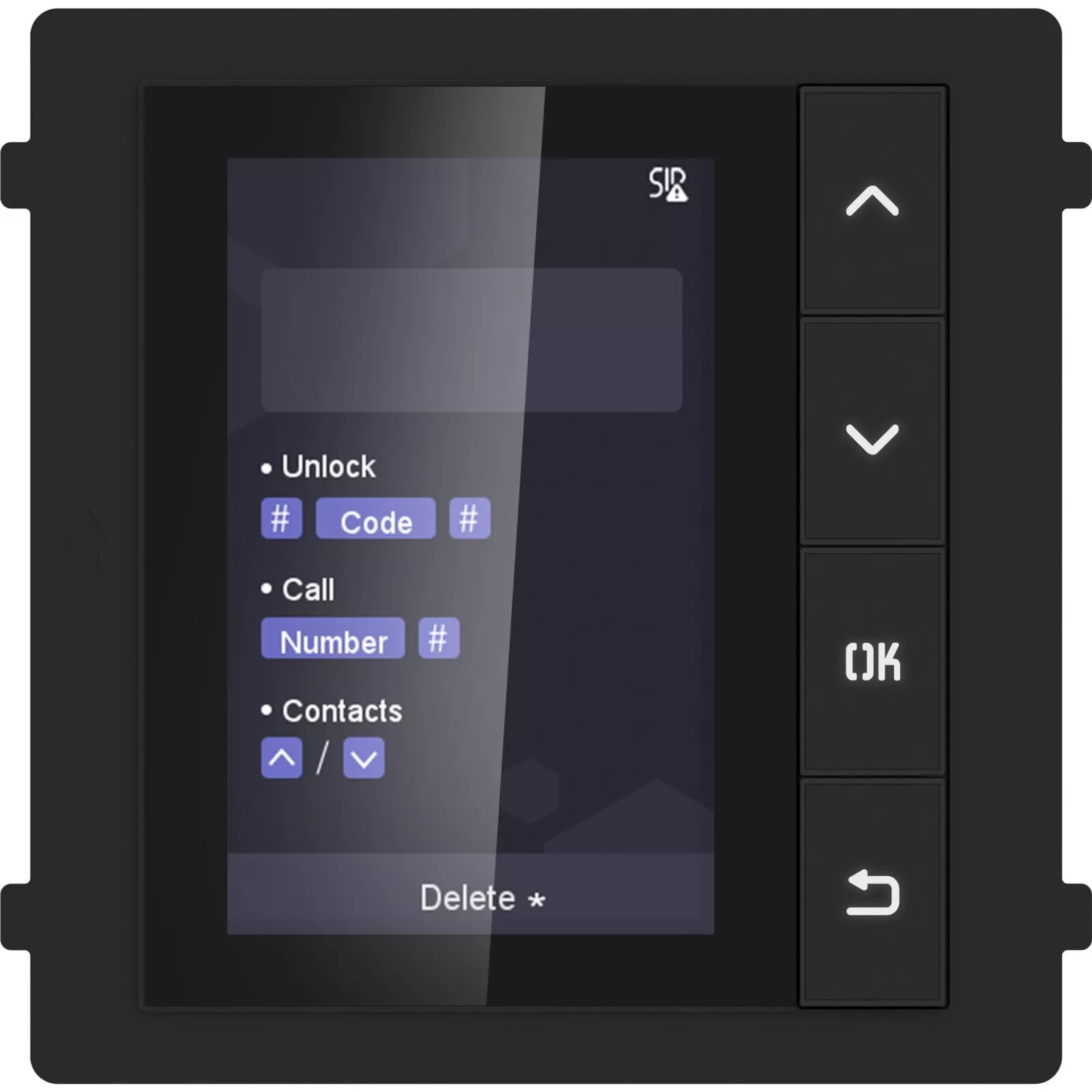 Hikvision DS-KD-DIS 3.5" LCD Intercom Display Module